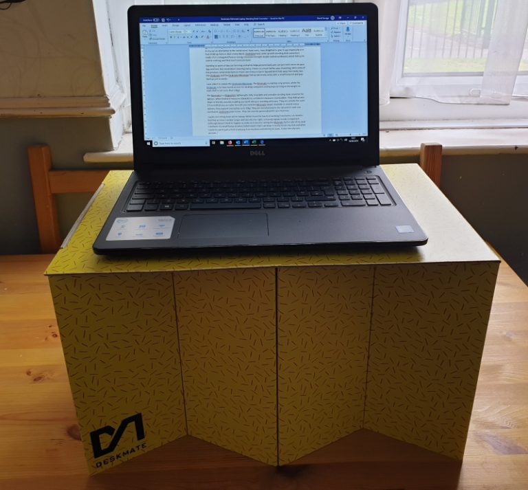 Deskmate Minimate – The Laptop Standing Desk Review - Our Family Reviews